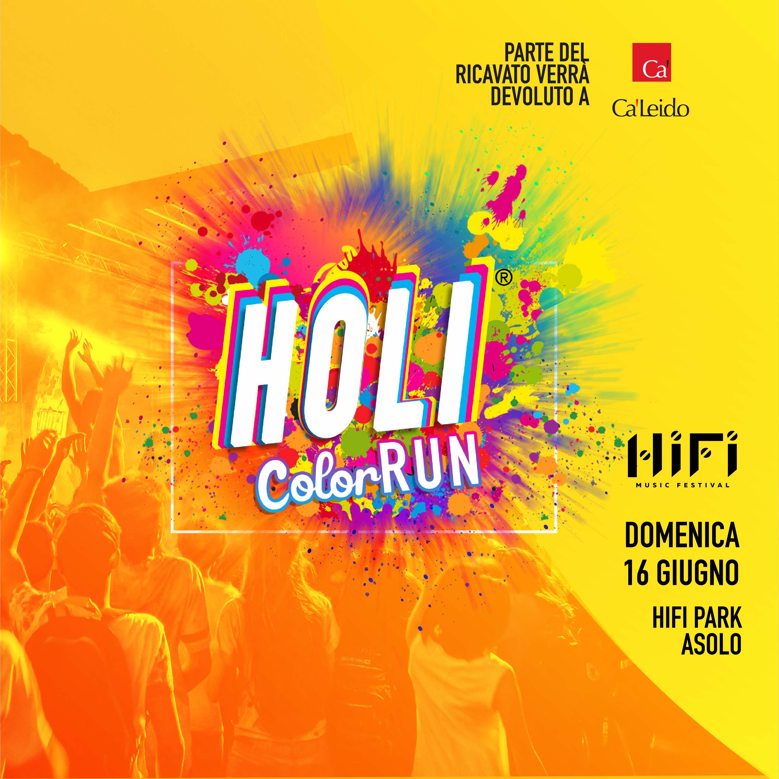 HOLI Color Run – Corsa Benefica – HIFI Music Festival